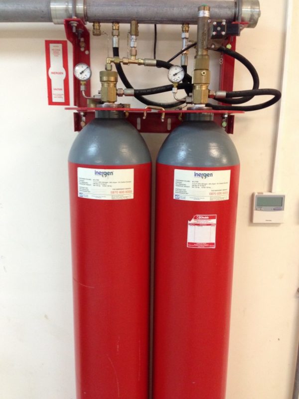 INERGEN® Gas Fire Suppression Systems - Active Fire Suppression Ltd